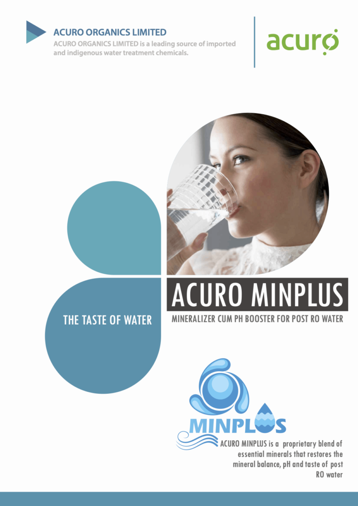 Mineral Booster for Water – MINIPLUS Acuro - Excel Filteration